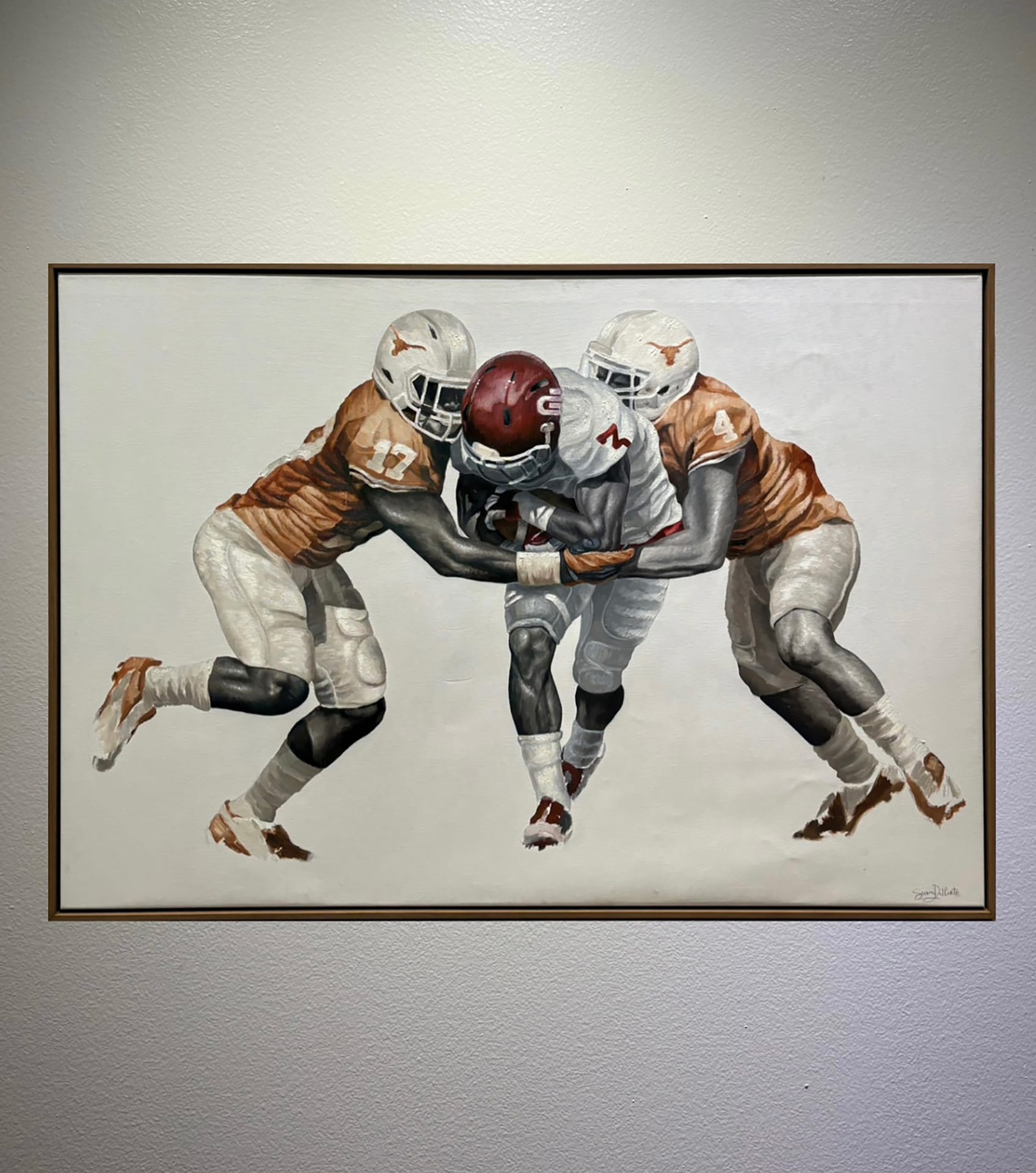 Surrounded on Canvas – Sienna Del Conte Art