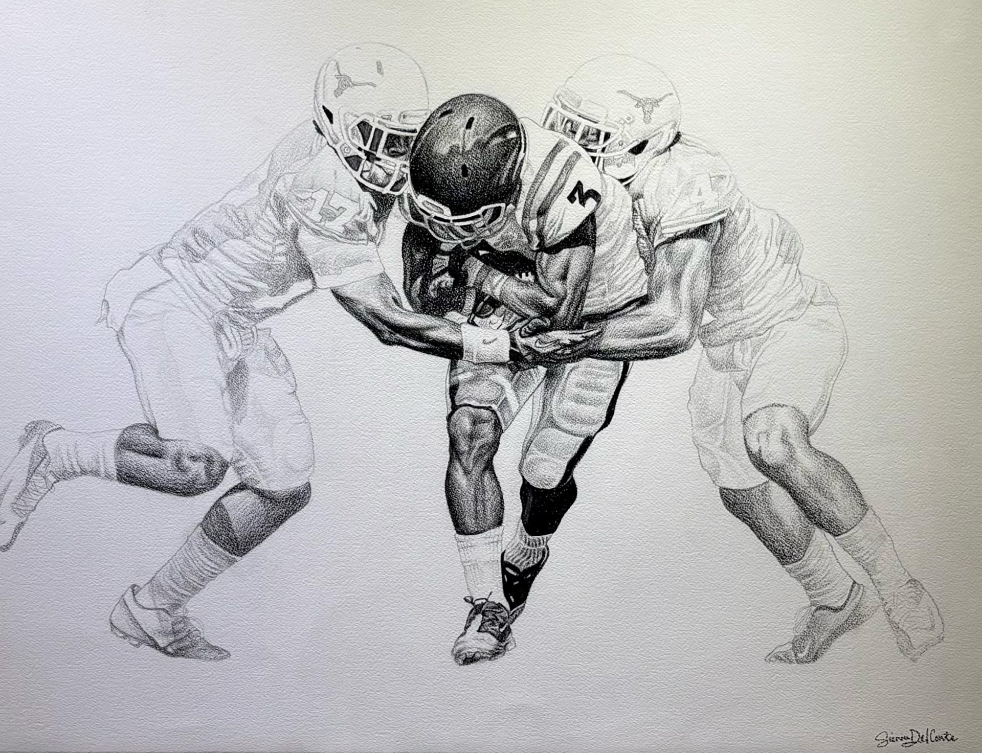 Surrounded on Paper – Sienna Del Conte Art